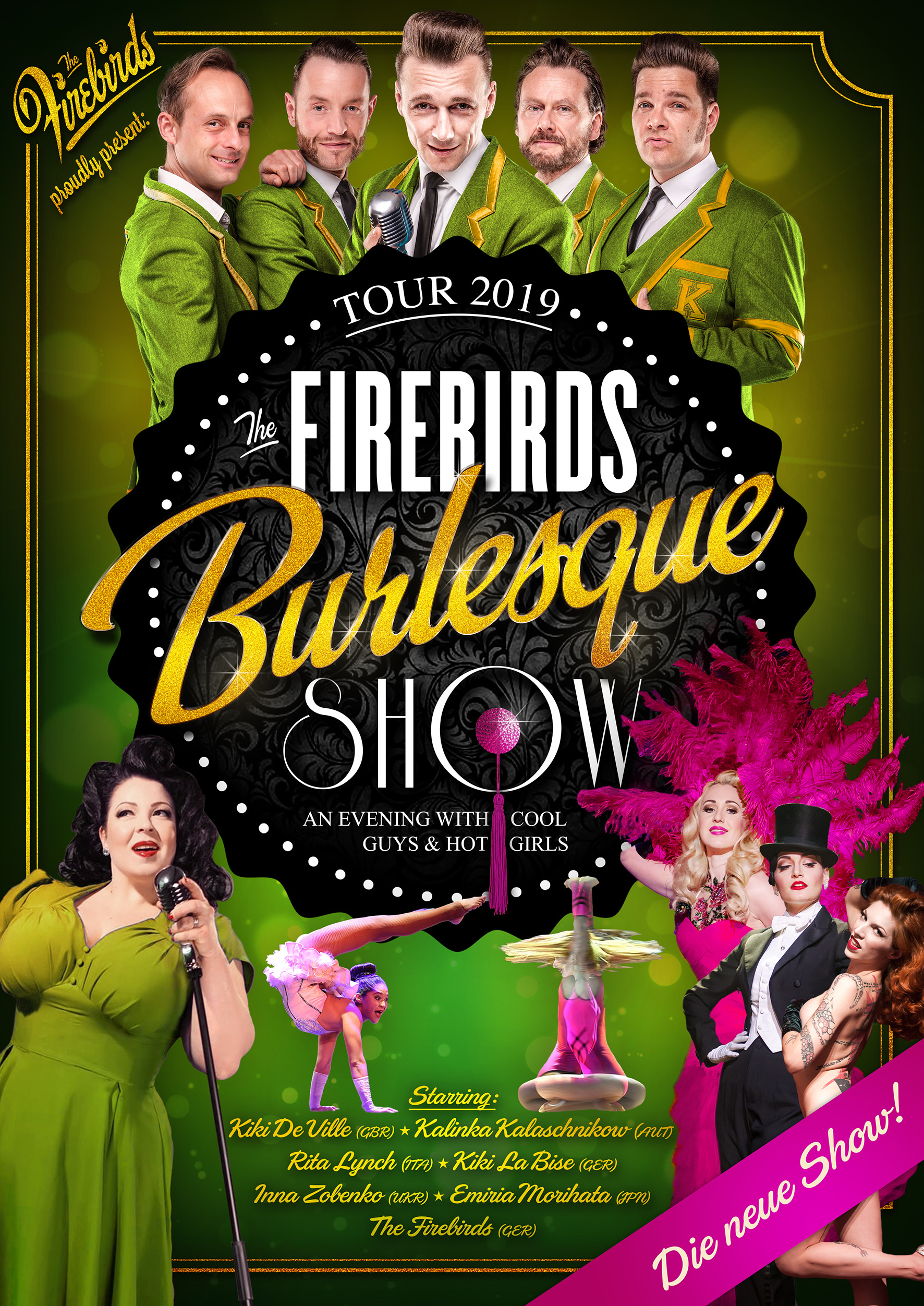 The Firebirds Burlesque Show › Comödie Dresden